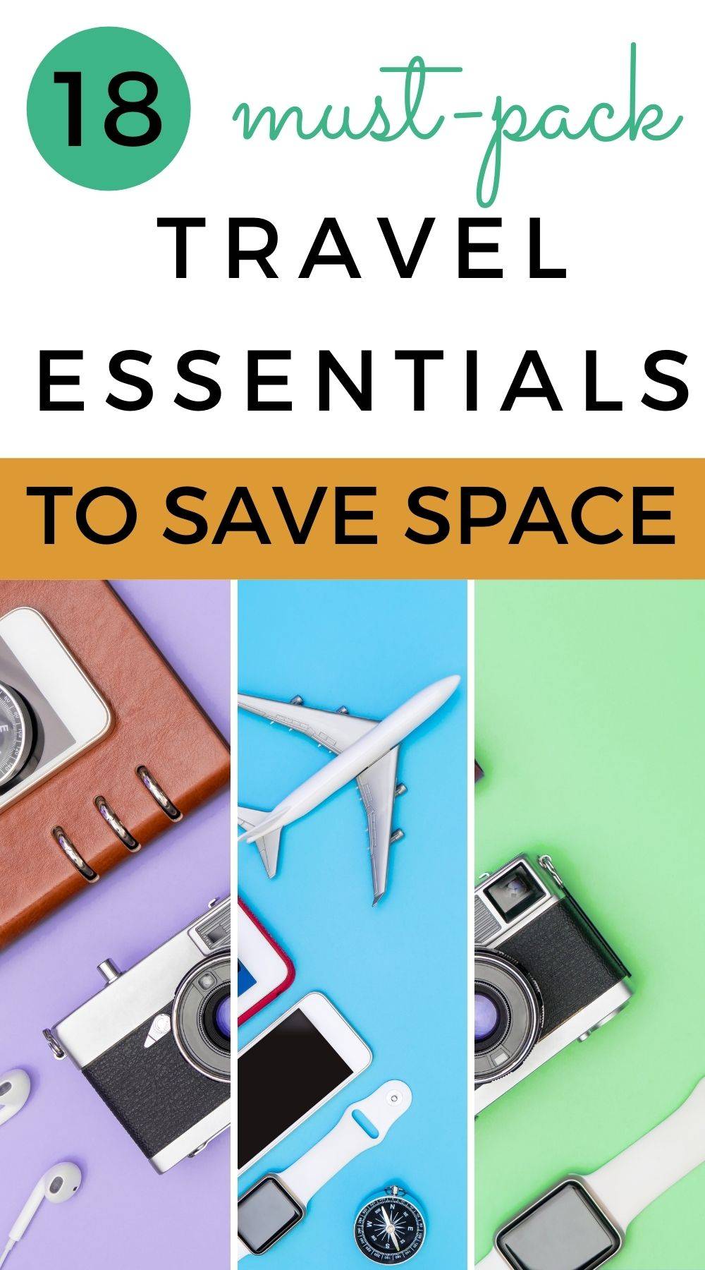 18 travel items that will help you save space