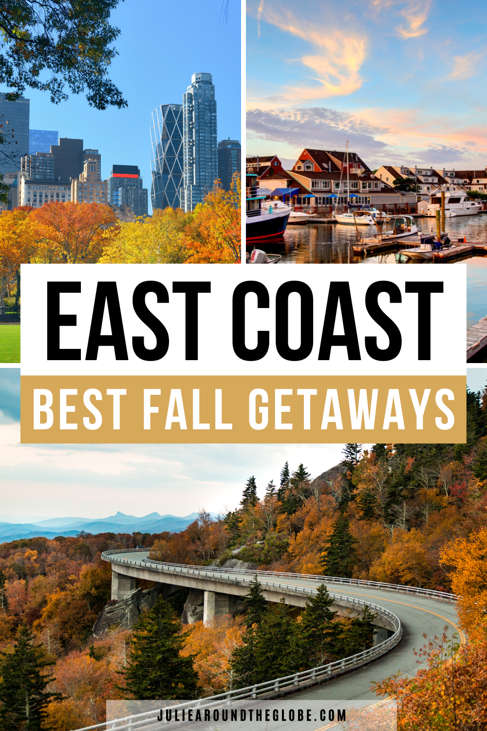 15 Best East Coast Fall Vacation Spots and Getaways
