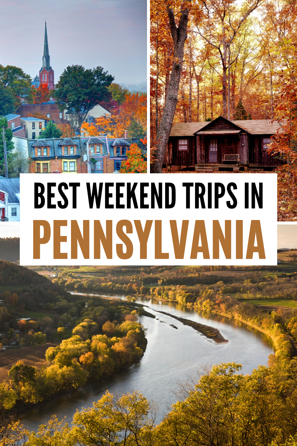 17 Inexpensive PA Weekend Getaways for Couples and Families