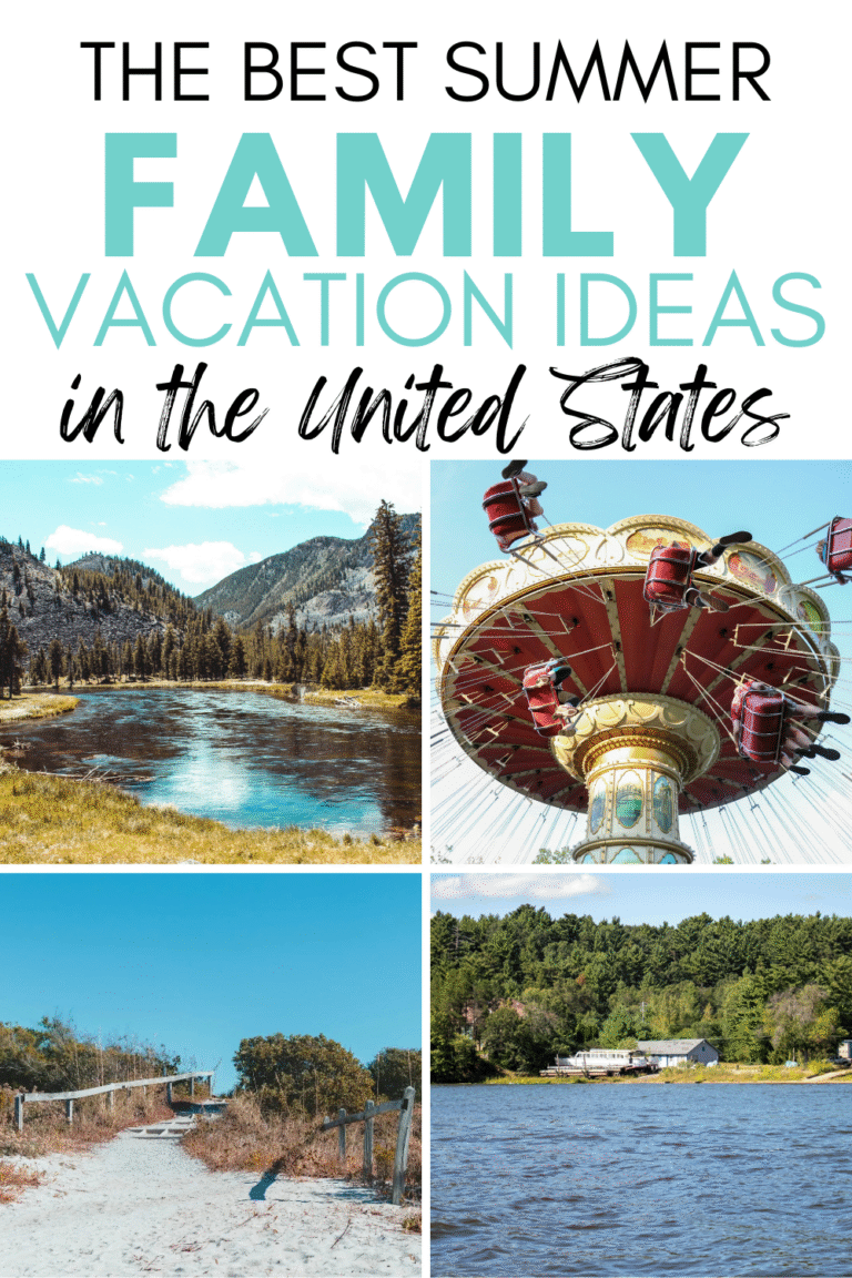 15 Best Summer Family Vacation Spots in the US